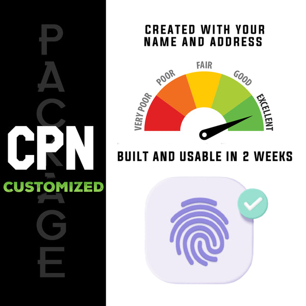 CPN Package (2 WEEK Delivery) CUSTOMIZED – Tradeline Loans